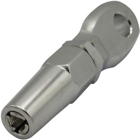 Swageless Eye Terminal Stainless Steel 10MM (Wire Cable Rope Rigging ...