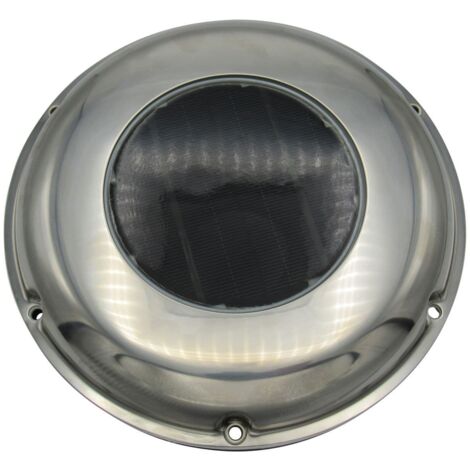 Solar Powered Ventilator Fan - Caravan Motorhome Greenhouses Vent Extractor