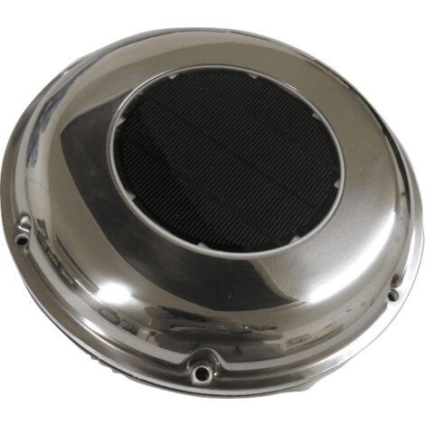 Stainless Steel Solar Powered Extractor Fan - Caravan Motorhome ...