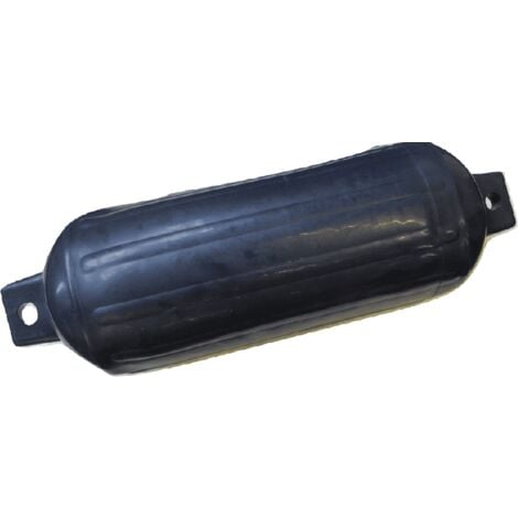 Castro 16CM Blue Ribbed Inflatable Fender - Boat Ship Protection Bumper ...