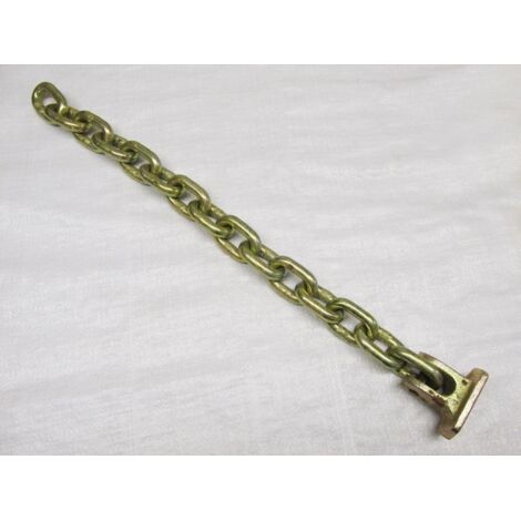 Howard 3/8" x 15 Link Flail Chain Assembly - Flailing Muck Spreading ...