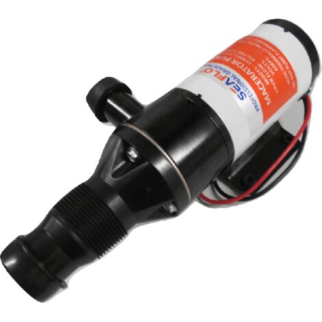 12V Macerator Pump - 12GPM 12AMP Toilet Waste Disposal Marine Caravan