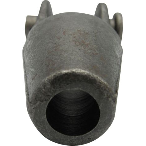 22MM Open Spelter Socket For Wire Rope - 5.5 Ton Self Colour to BS463