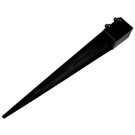 x1 4" Spike Bolt Grip Fence Support - 100MM Post Timber Drive In Holder ...