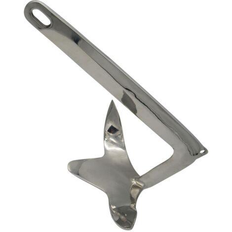 Stainless Steel Claw Anchor (3KG Jet Trident Yacht Marine Boat Sea)