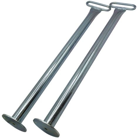 Caravan Leg Support Tubes 34MM x 600MM x2 (Trailer Prop Stand Caravan ...