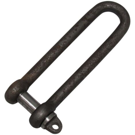 3.75 Ton Piling Shackle Self Colour - Long Body Dee D Tested Certified