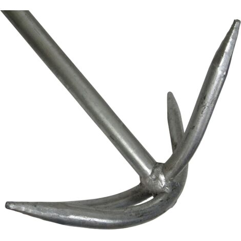 Galvanised Fixed Grapnel Anchor 20KG (HDG Four Prong River Fishing Boat ...