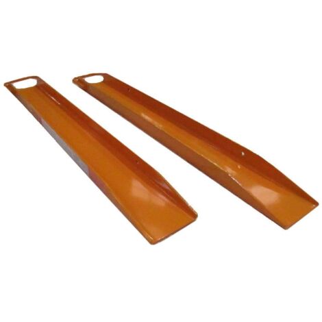 Forklift Fork Extensions 96" x 6" (Heavy Duty Pallet Extenders ...
