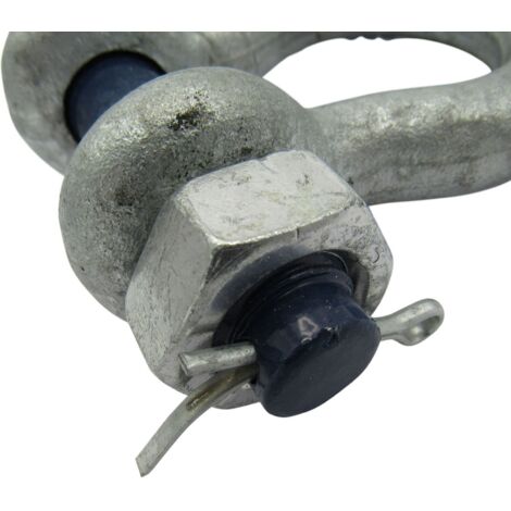Safety Pin Bow Shackle 150 Ton (Lifting Galvanised Large 150000KG)