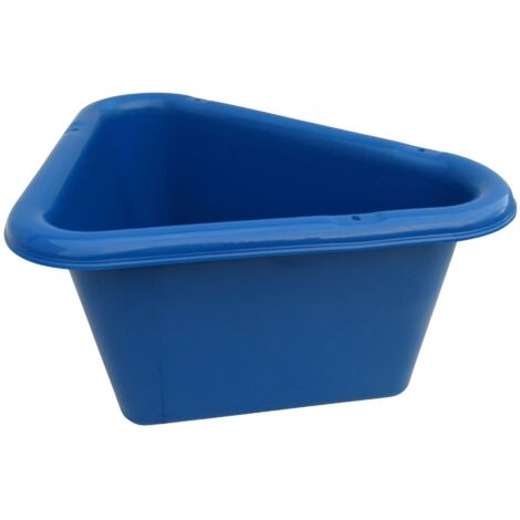 Corner Manger Horse Feeder 45L (Trough Stable Feed Bucket Equestrian Pony)