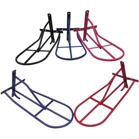 Saddle Rack Wall Mounted (Horse Riding Stable Stand Red)