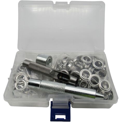 Grommet Eyelet Kit Socket Set (Tarpaulin Tent Awnings Hole Punch ...