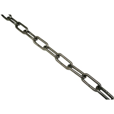 4MM Stainless Steel Long Link Chain DIN762 (Anchor 316 Grade)