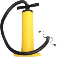 Double Action Hand Pump - Quickly Inflate & Deflate Air Bed Balloons ...