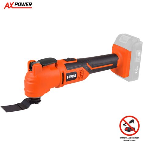 FERM - AX-POWER - Utensile multifunzione a batteria - 20V - senza ...