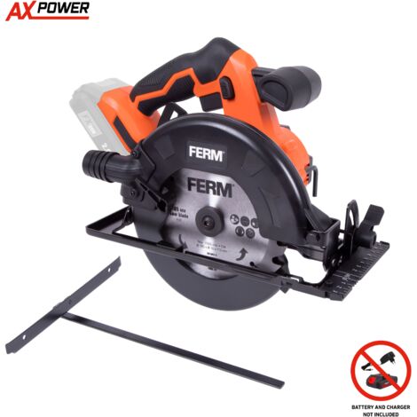 FERM - AX-POWER - Sega circolare a batteria - 20V - senza batteria e ...