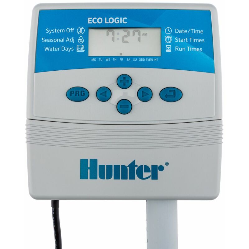 HUNTER Programmateur d'arrosage 1 à 4 voies, 2 programmes 4 départs par programme