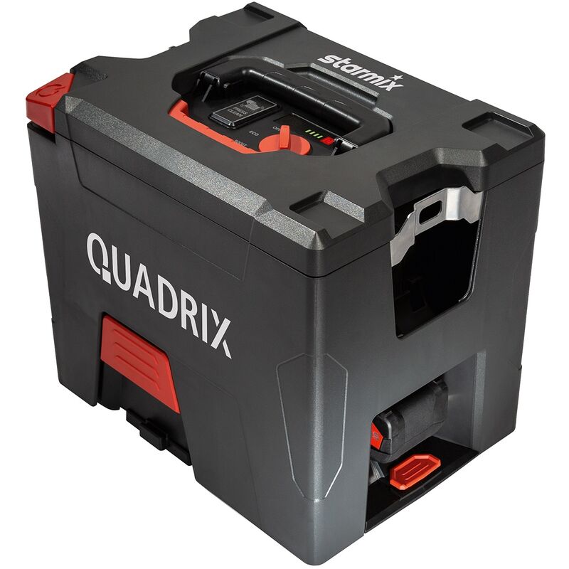 Starmix Akkusauger Quadrix L 18V Sauger für mobilen Einsatz (18 V, 7,5 L)