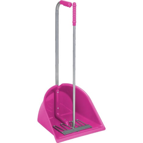 Kerbl Mistboy Mistkübel – Pink (Länge 75 cm, Kunststoff / Metall) 328147