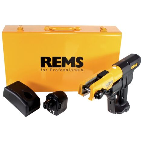 REMS Akku Press ACC 14,4 V Li-Ion Radialpresse 3,2Ah mit Koffer ...