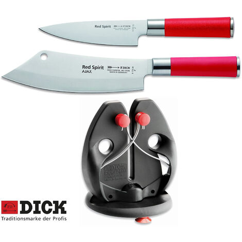 F. DICK Koch Messer Set ü¢€°Ã¢ Ajaxü¢€°Ã¢ Ã’ Red Spirit (Messer und ...