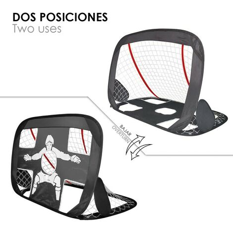 2 IN 1 FALTBARE TORE SPIKES GESCHENK FUR KINDERFUBALLER PACK 2 ...