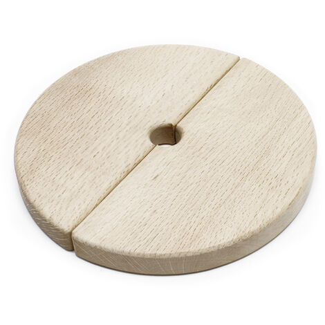 Wiltec Mezzelune per torchio frutta da 6 litri, 2 pz. in legno ...