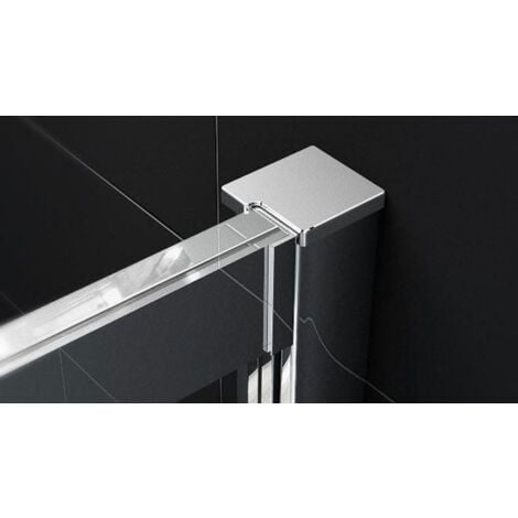 Single Sliding Shower Door 1000mm - Kaso 6 by Voda Design (6mm Thick)