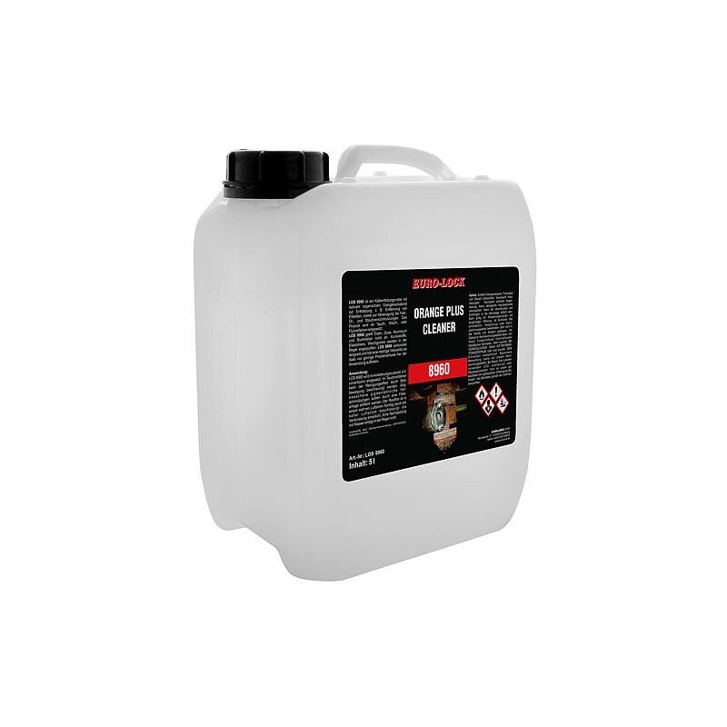 Dégraissant à froid Orange Plus EURO-LOCK LOS 8960, bidon 5l