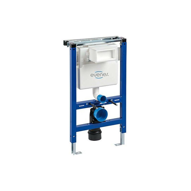 Bati-support WC Duplo XS Evenes 820mm commande en haut/devant reservoir ...