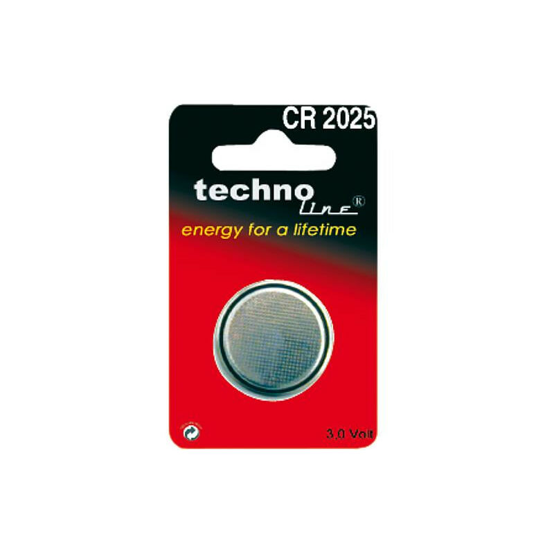 Pile ronde lithium CR 2025 3V ***BG*** 1 piece sous blister