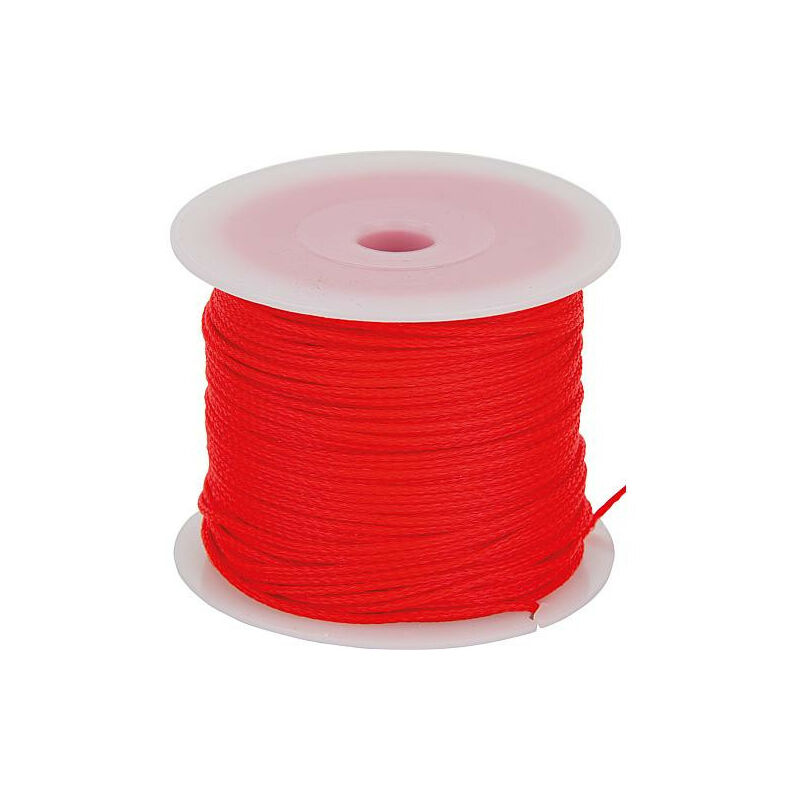 corde de macon rouge 2mmx100m