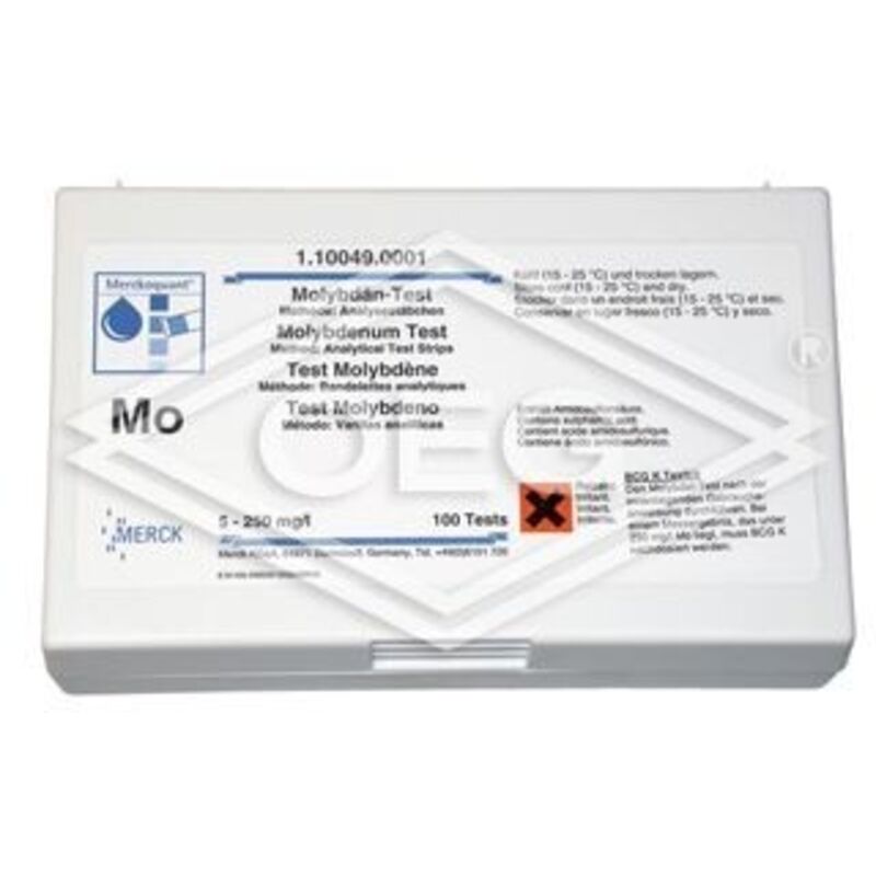 Kit de test molybdene BCG K32