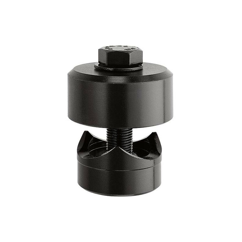 Trou de vis avec 3 points chanfrein d'entree Diametre : 38 mm