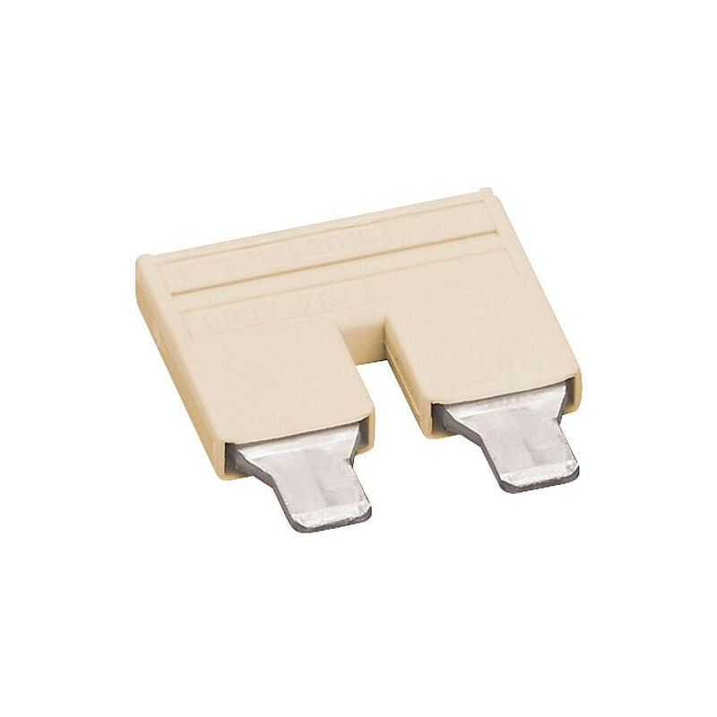 Peigne de pontage 2 raccords, gris clair, isolé 25 pcs