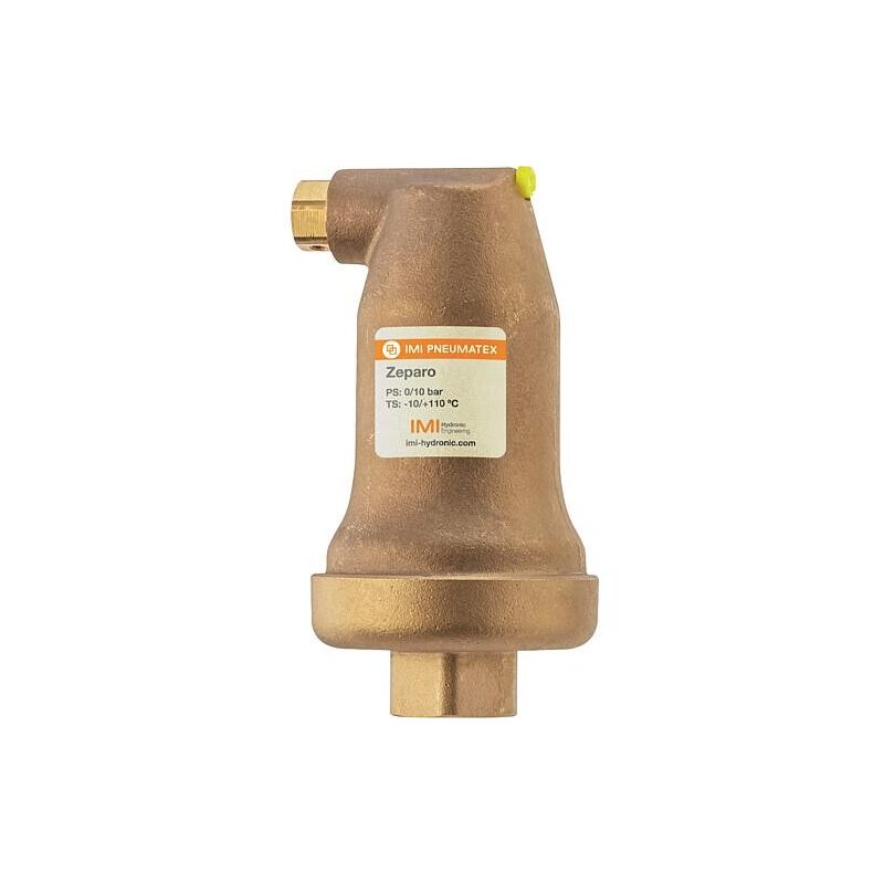 Purgeur d’air rapide IMI PNEUMATEX ZUT 20, DN 20 (3/4"), femelle