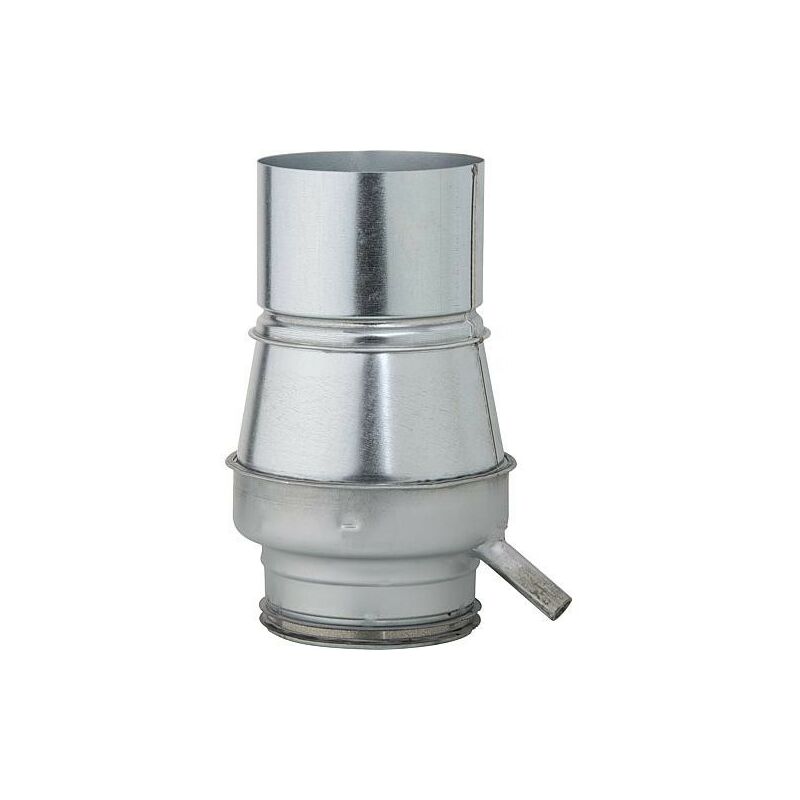 Collecteur de condensat NW 160 pour montage sous toiture zingué