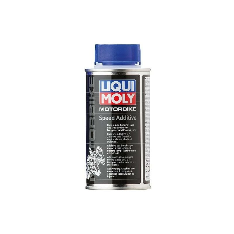 Agent additif carburant LIQUI MOLY Motorbike Speed Additive, boîte 150ml