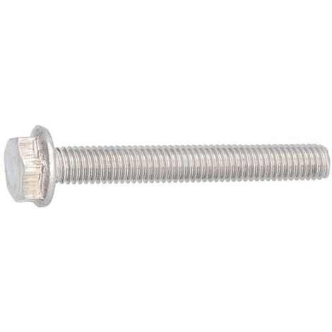 Vis à tête hexagonale avec collerette et VG DIN 6921 A2-70 M 8X25/25 conditionnement : 200