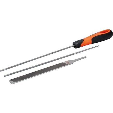 kit de limes pour scie BAHCO 168-Kombi 4,0, 200mm de long D 4,0mm pour ...