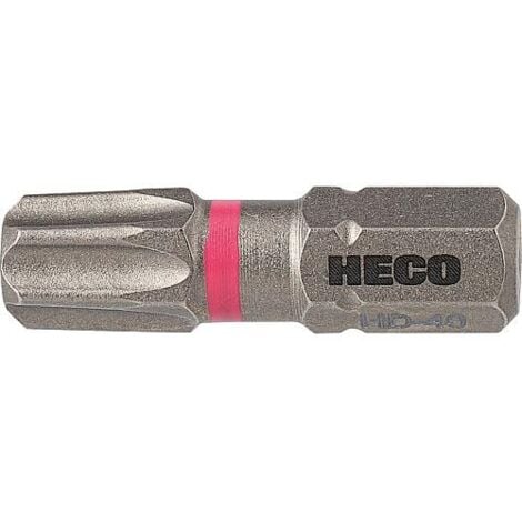 Embout HECO-Drive, HD-40 anneau rose, UE 10 pièces