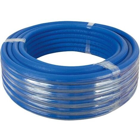 Tube multicouche en aluminium MULTITUBO isolation bleue S9,Ø25x2,5mm ...