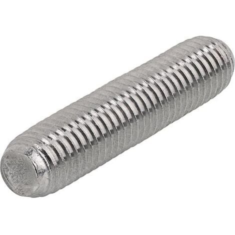 Threaded pin, stainless steel A2