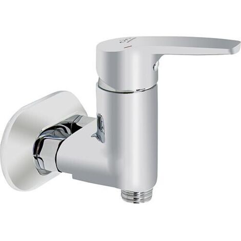 Mitigeur douche mécanique Heinrichschulte Alpha 350 design chrome ...