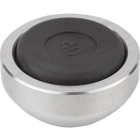 Embase pour pied articule DRM100 Forme B Niro / plaque antiderapante