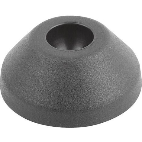 Embase pour pied articule DRM60 Forme B plastique / plaque antiderapante