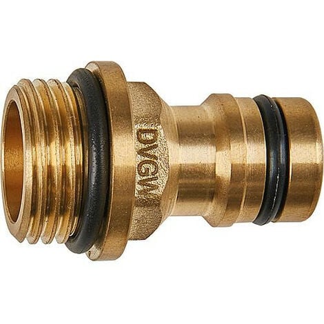 Geka plus fiche du connecteur "eau potable" male G1/2", MS, DVGW, avec epaulement