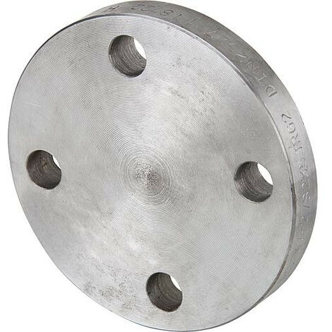 Bride pleine noire DIN2527 - PN16 - DN100