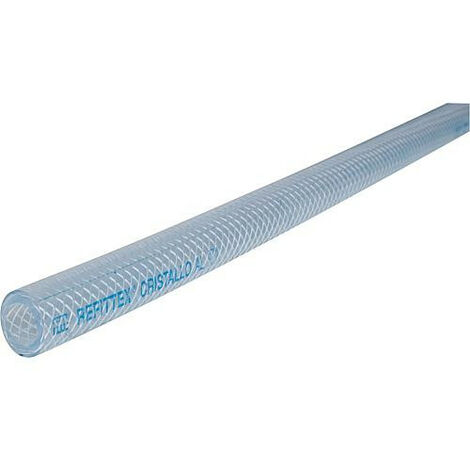 Tuyau transparent en PVC avec structure en polyestere 100m/20bar/8x14mm ...
